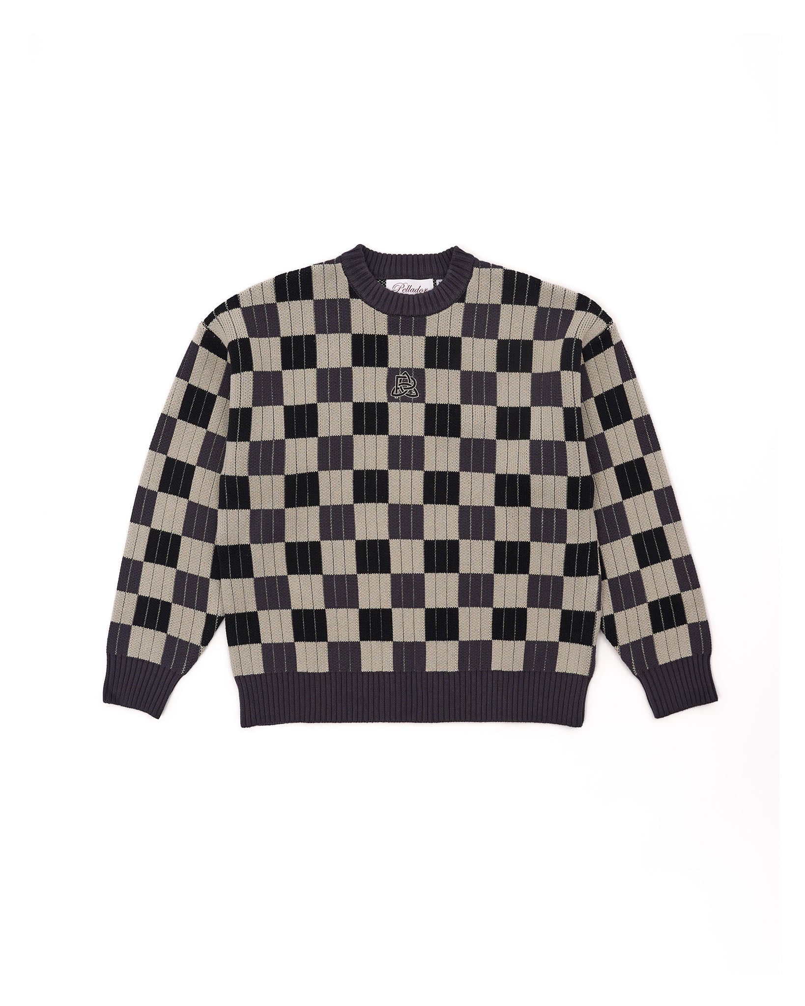 Check Ladder Knit